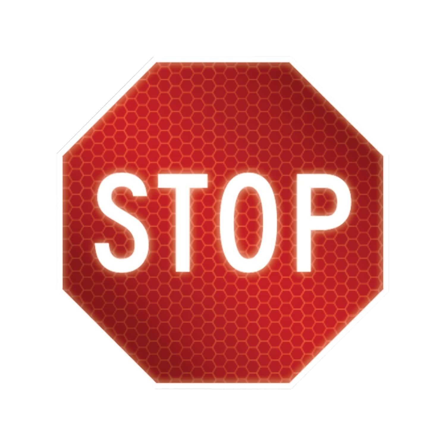 Accuform Prismatic Reflective "STOP" Regulatory Traffic Sign 18" x 18 ...