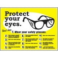 Accuform Safety Poster,17 in x 22 in,Plastic SP124478L - Walmart.com
