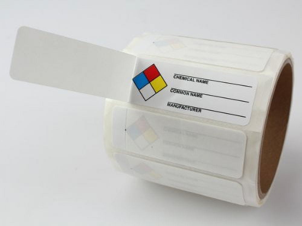 Accuform Signs LZN401EV Self-Laminating NFPA Common Chemical Identifier ...
