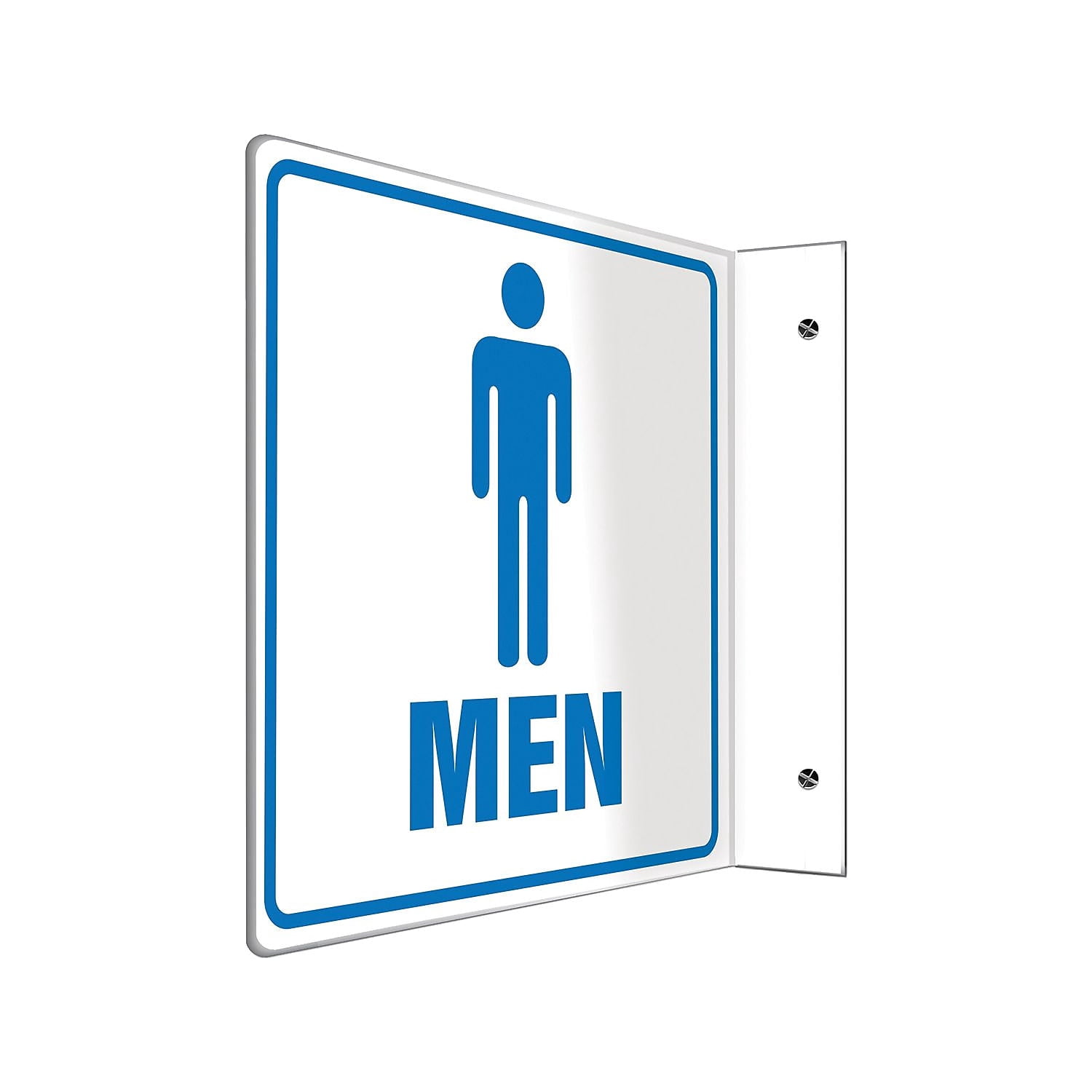 Accuform Signs Men Restroom Projection Sign PSP734 - Walmart.com
