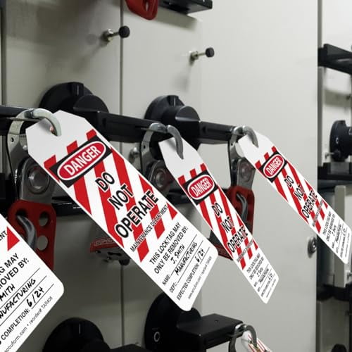 AccuformNMC 100 Lockout Tags by-The-Roll, Danger Do Not Operate ...