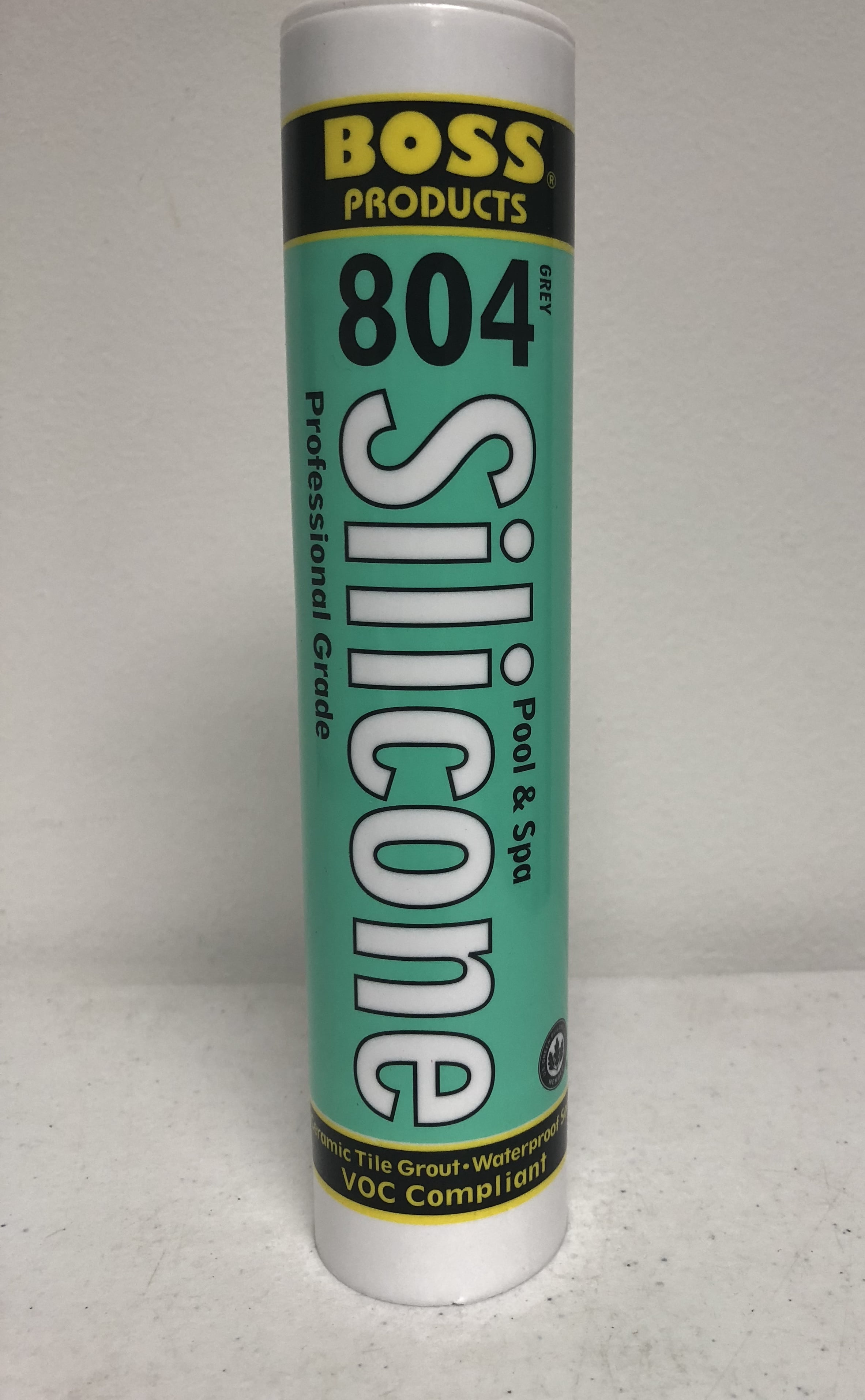 Accumetric 02504GY10 Boss 804 Neutral Cure Gray Silicone Ceramic Tile ...