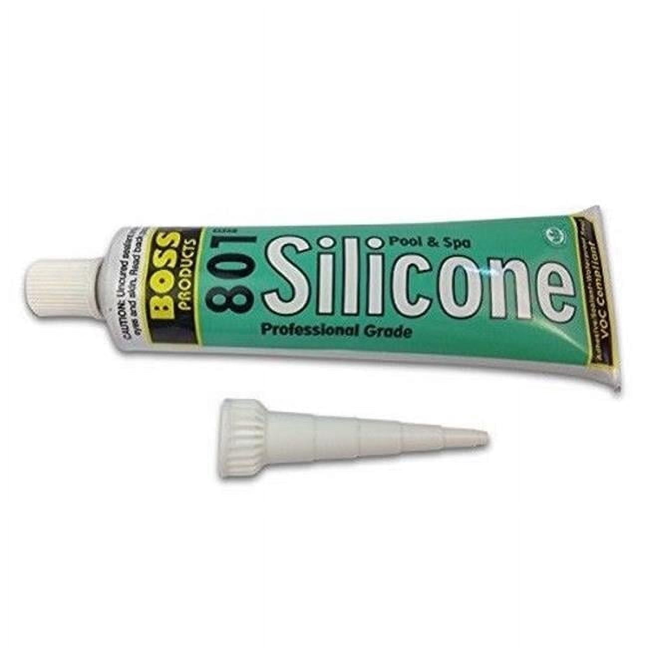 Accumetric 04073CL12 80131 3 oz 801 Silicone Sealant Tube, Clear - 12 ...