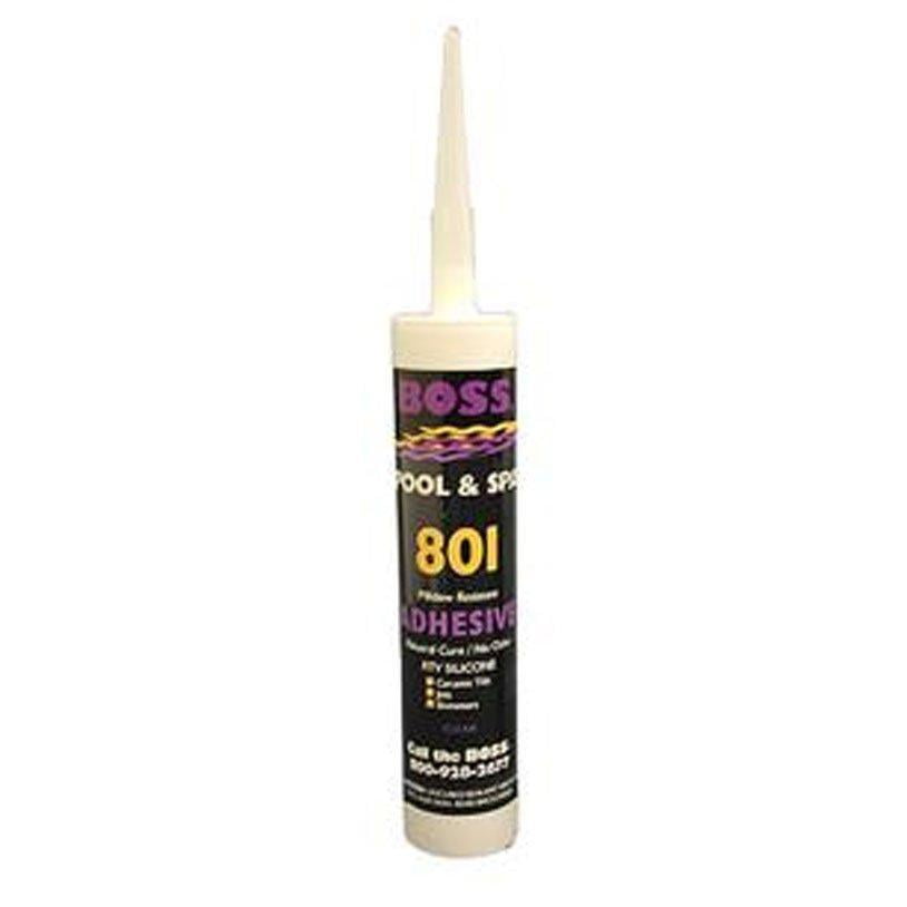 Accumetric Boss 10.3 Oz. Clear Silicone Adhesive Cartridge: Waterproof ...