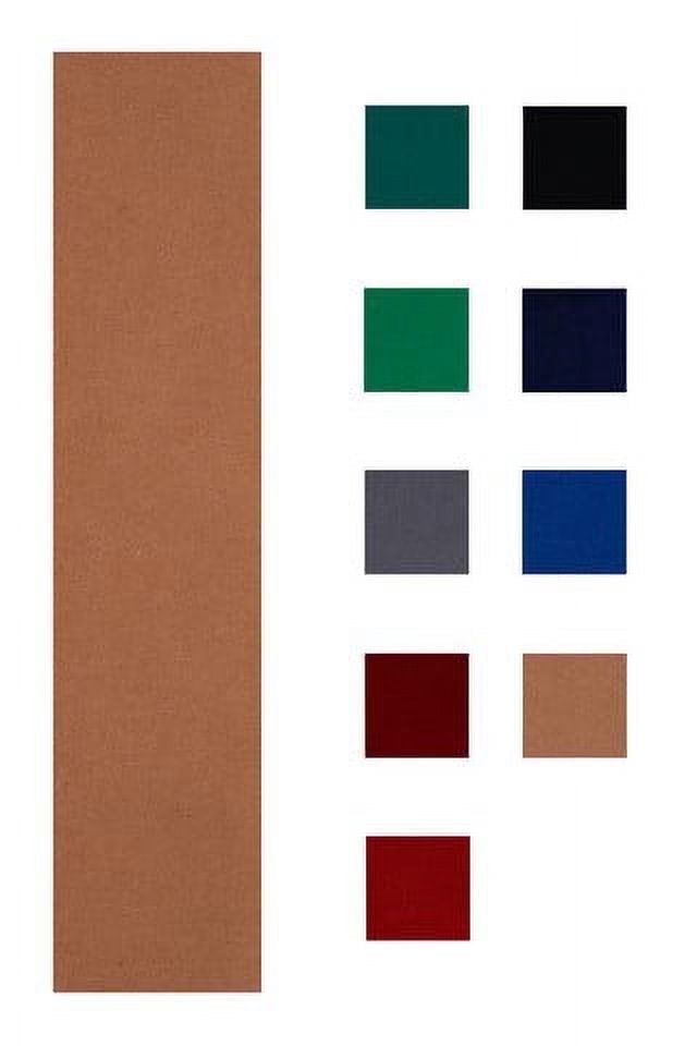 Accuplay 19 oz Pre Cut Pool Table Felt - Billiard Cloth Tan for 9 ...