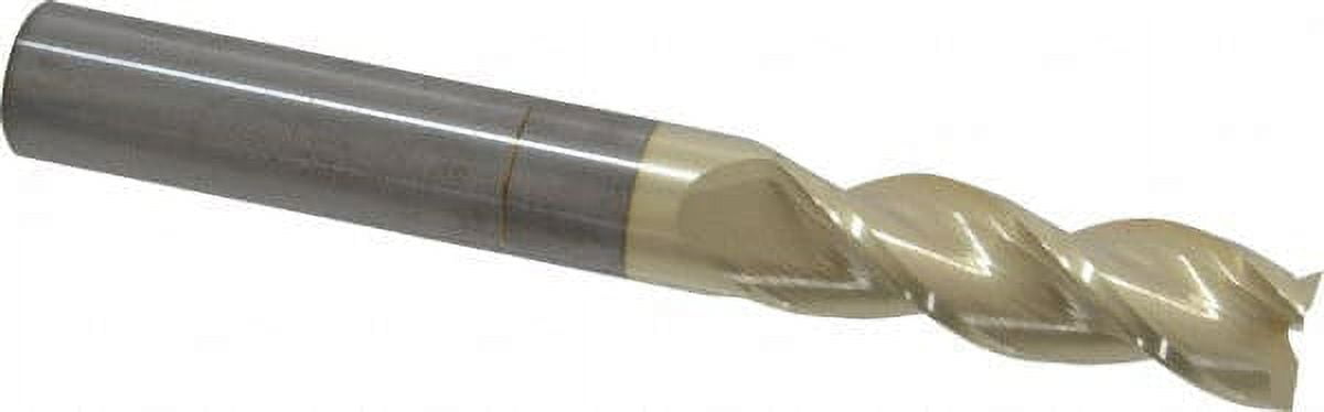 Accupro 5/8", 2" LOC, 5/8" Shank Diam, 5" OAL, 3 Flute, Solid Carbide ...
