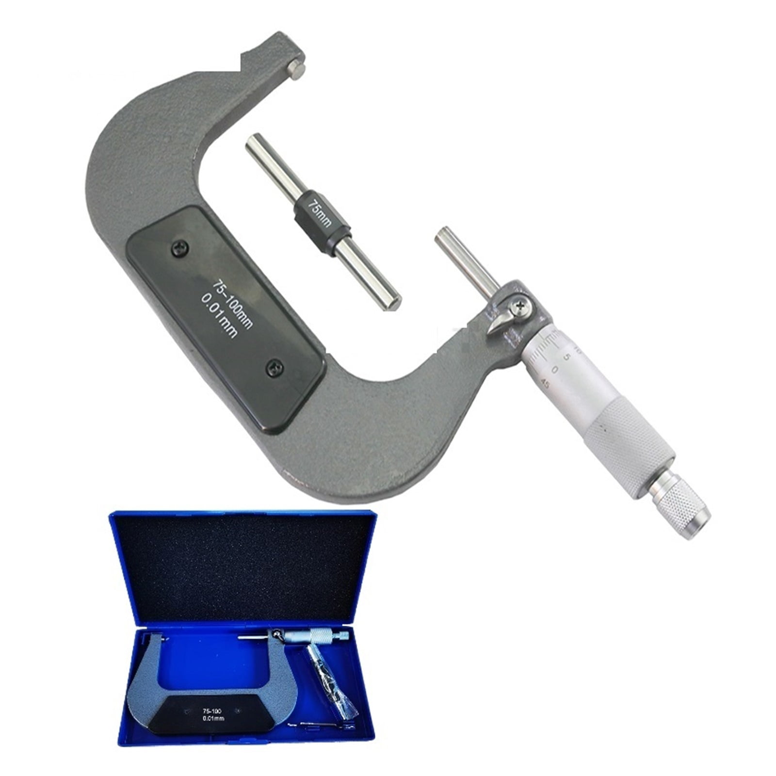 Accuracy 0.01mm Gauge Vernier Caliper Measuring Tools Outside Spiral ...