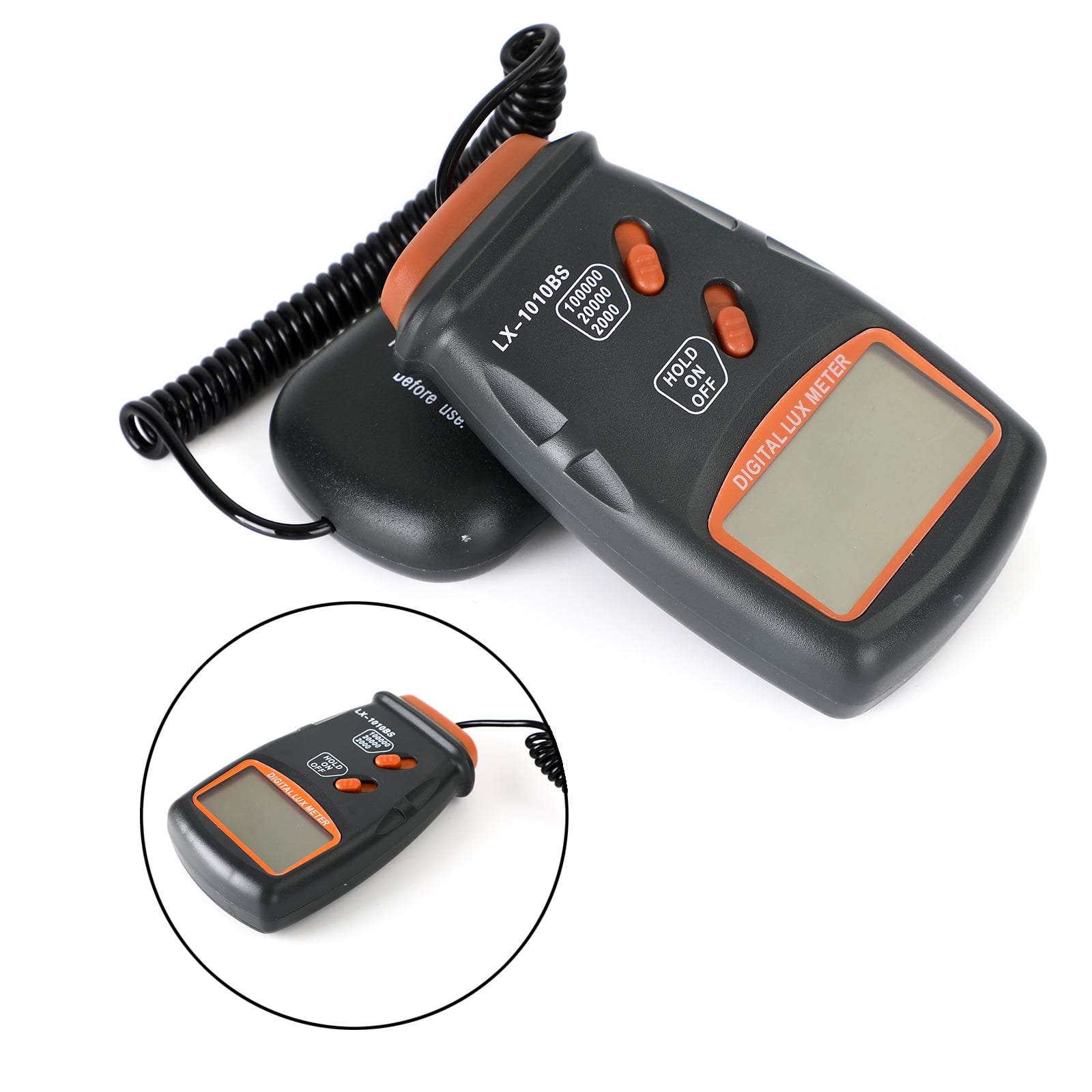 Accuracy 0-100 000 Lux Digital Hydroponic Grow Light Meter Photometer ...