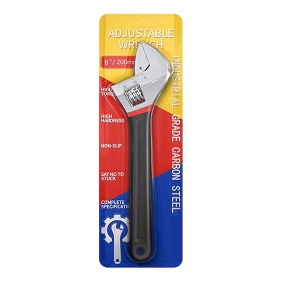 Accuracy Adjustable Wrench with Scale for Accurate Sizing and Secure ...
