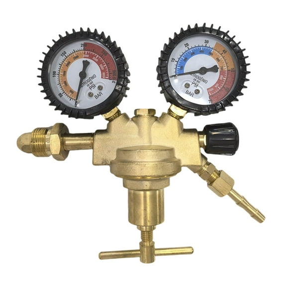 Accuracy Bronze Gas Pressure Regulator For CO2 Rare Welding Systems G3 ...