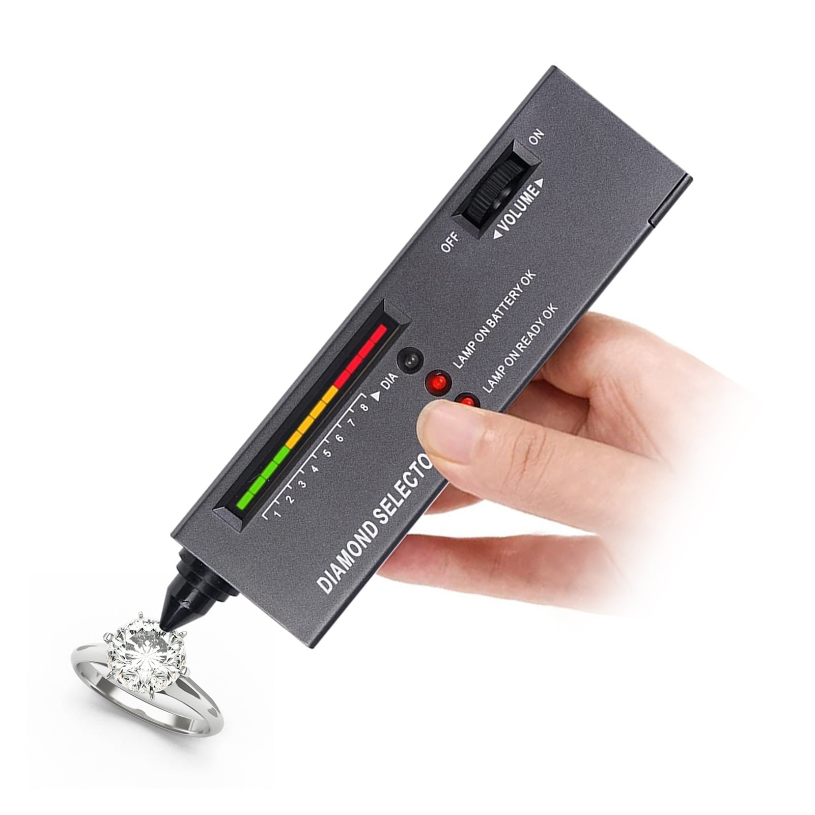 Accuracy Diamond Tester Pen Professional Diamond Detector Upgraded ...