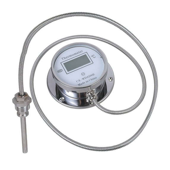 Accuracy Engineered Steel Thermometers Threaded Probes Design High ...