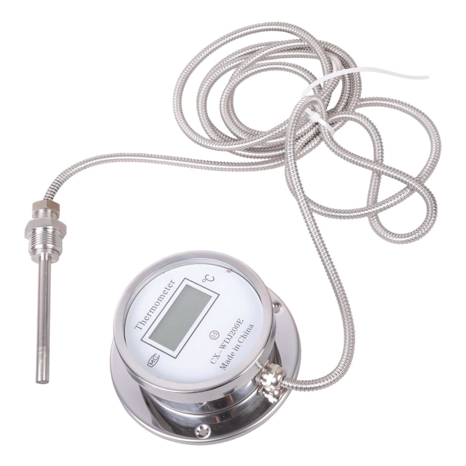 Accuracy Engineered Steel Thermometers Threaded Probes Design High ...