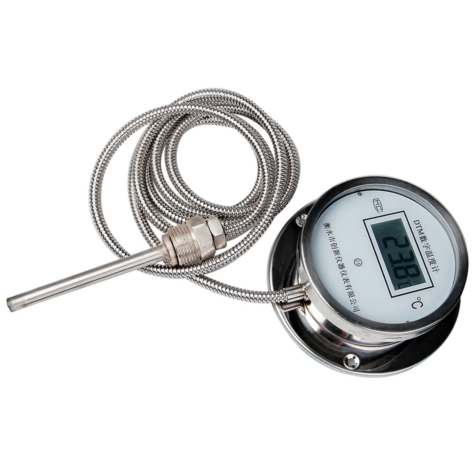 Accuracy Engineered Steel Thermometers Threaded Probes Design High ...