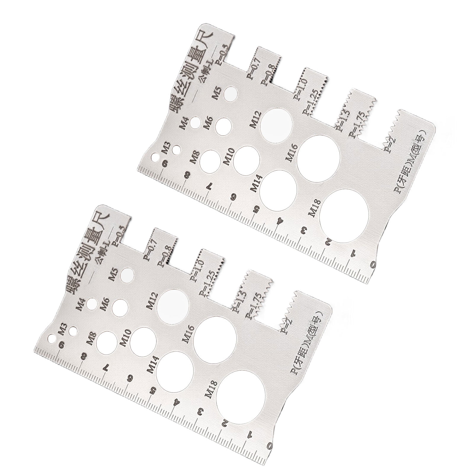 Accuracy Steel Screw Measuring Gauges with 0.01mm Accuracy Erosion ...