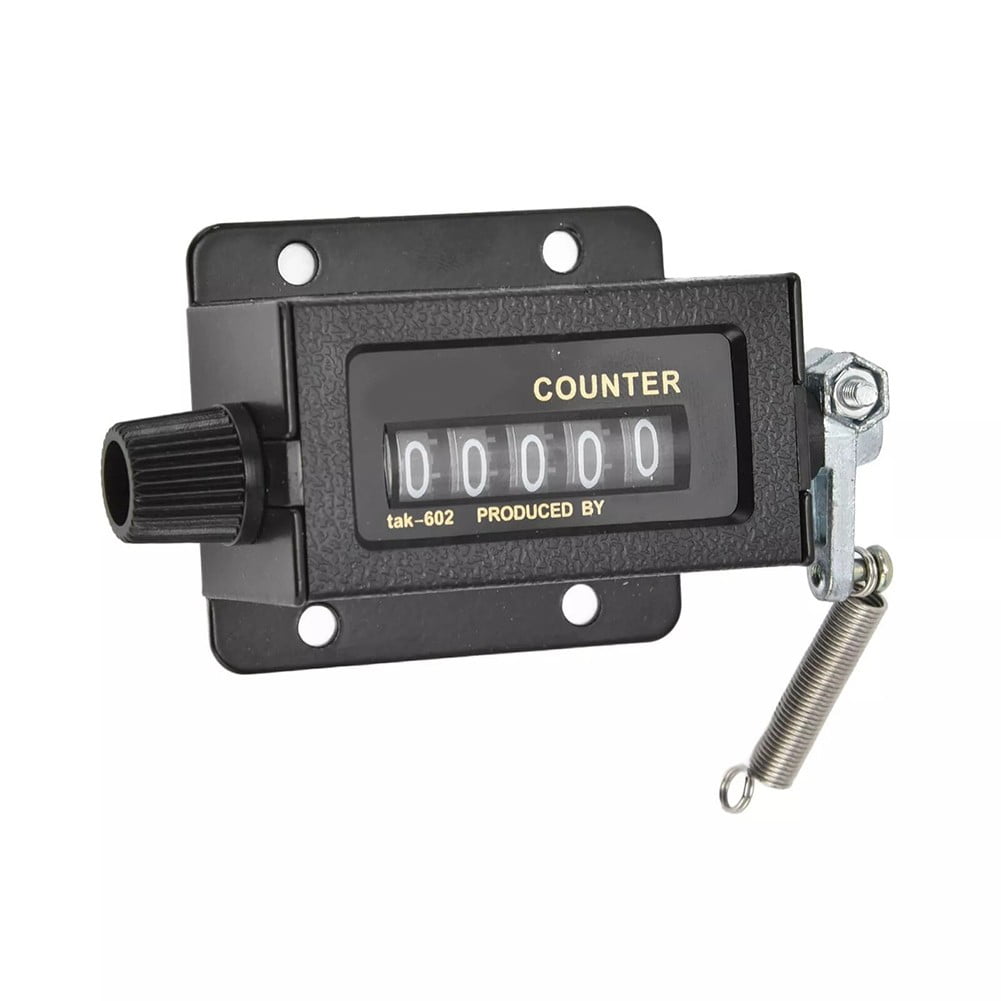 Accurate 5 Digit Mechanical Counter Perfect for Industrial Applications ...