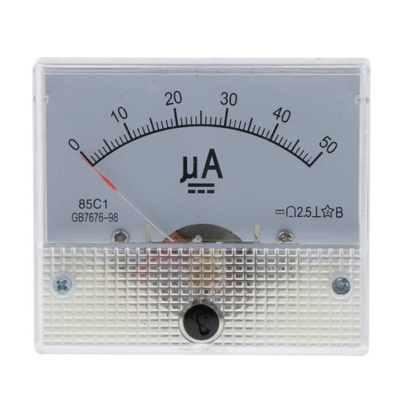 Accurate 85C1- Panel Meter Analog Current Panel Meter 0-50 - Walmart.com
