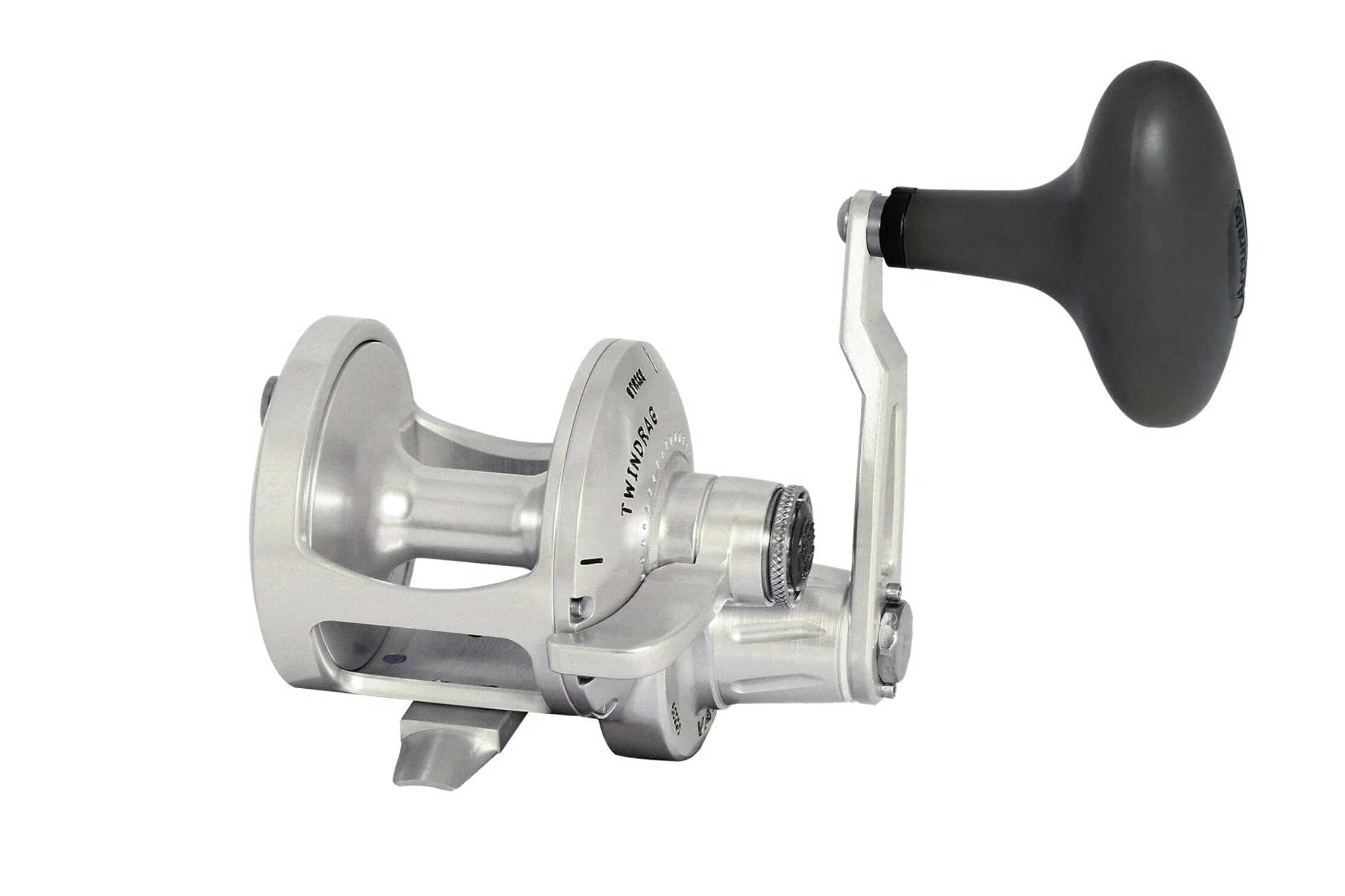Accurate BV-500-S Valiant 500 Single Speed Reel, Silver, Right Hand ...