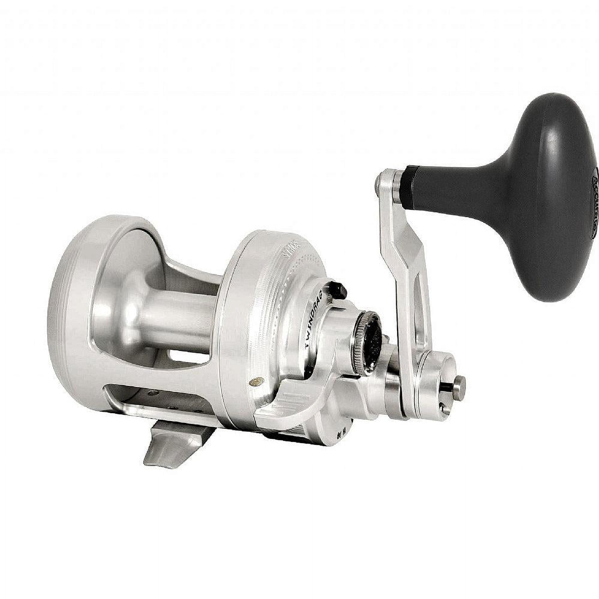 Accurate Dauntless Silver - DX2-400 Right Conventional Reel - Walmart.com