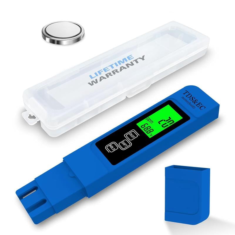 Accurate So Far 4-in-1 Instant Read TDS Meter - Measures TDS, EC ...