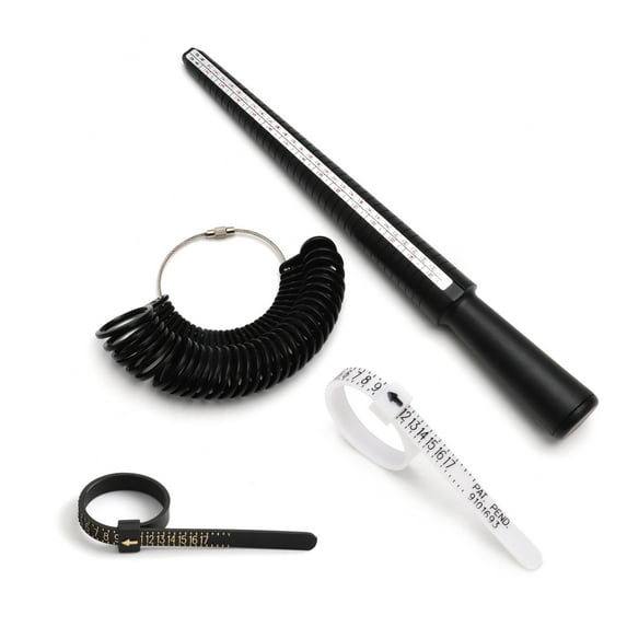 Accurate Finger Size Gauge Constructed Of Plastic For Easy Rings Sizing ...