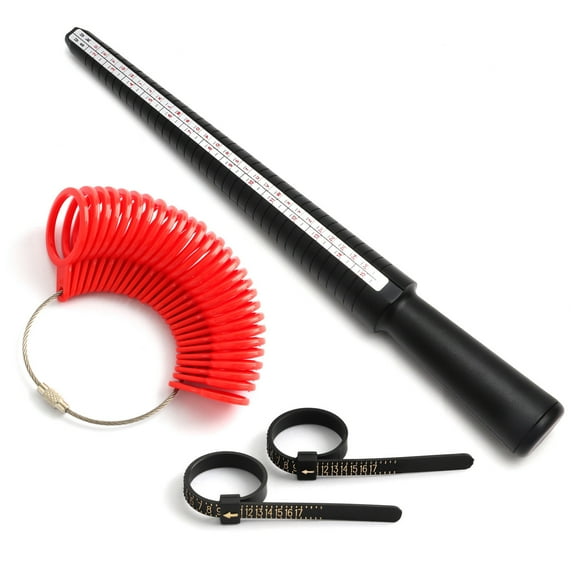 Accurate Finger Size Gauge Constructed Of Plastic For Easy Rings Sizing ...