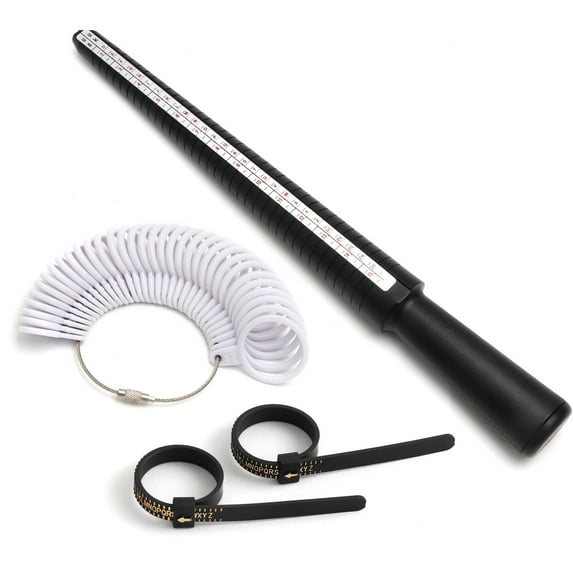 Accurate Finger Size Gauge Constructed Of Plastic For Easy Rings Sizing ...