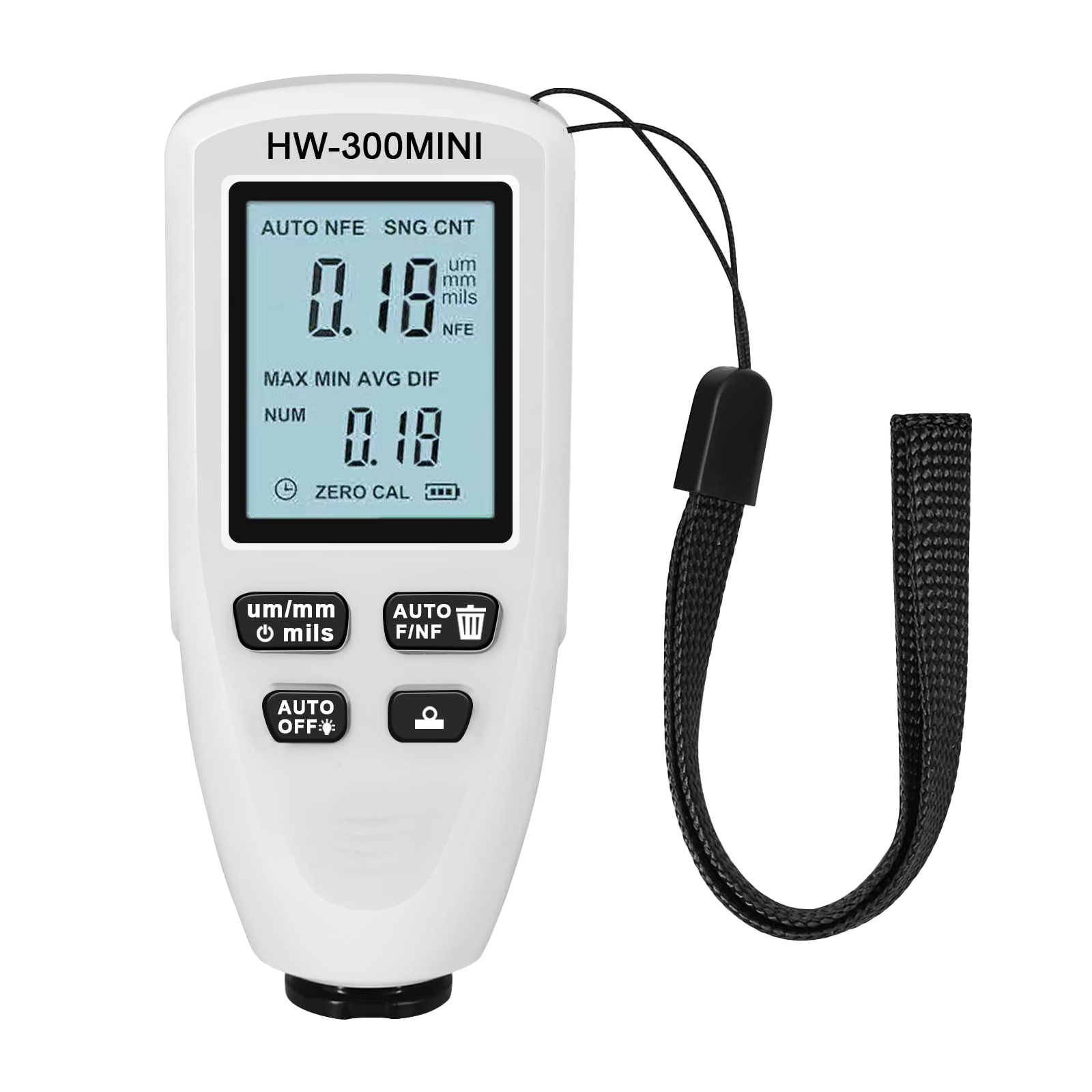 Accurate HW-300PRO Coating Thickness Gauge for Vehicle Other, with ...