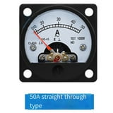 Accurate Indication Analog Ammeter Measurement Error Clear Scale Panel ...