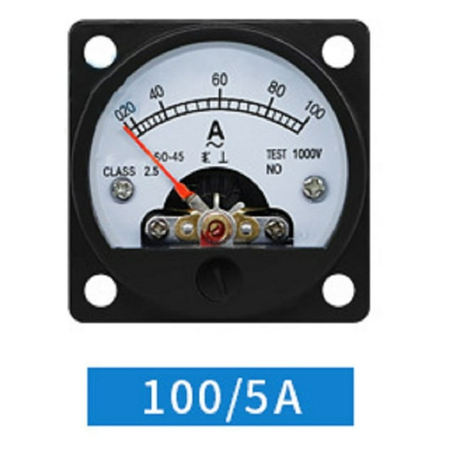 Accurate Indication Analog Ammeter Measurement Error Clear Scale Panel ...