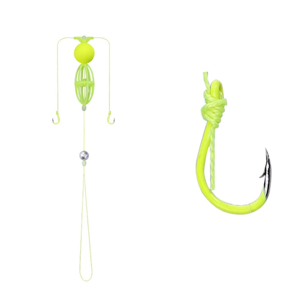 Accurate Targeting Baits Cage Double Hook String Hook Fishing Baits ...