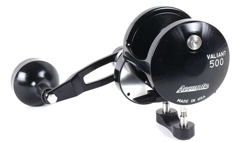 Accurate Valiant 1SPD BV-500NL Left Black Conventional Reel - Walmart.com