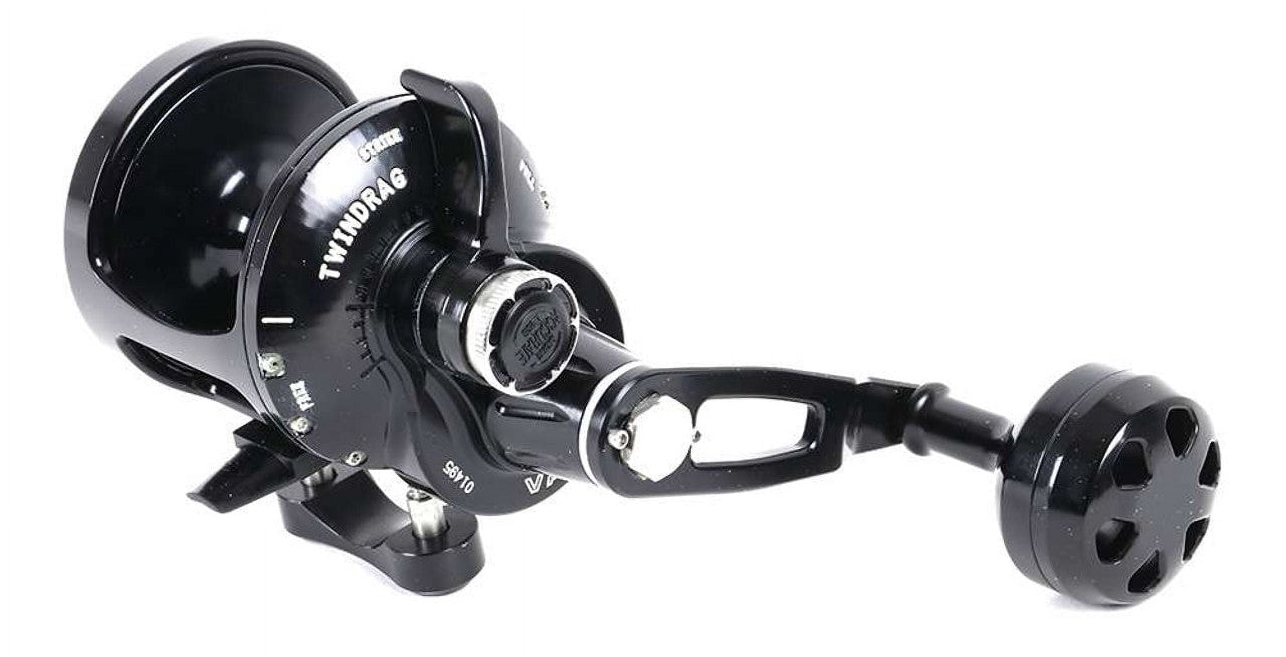 Accurate Valiant 1SPD BV-500NL Left Black Conventional Reel - Walmart.com