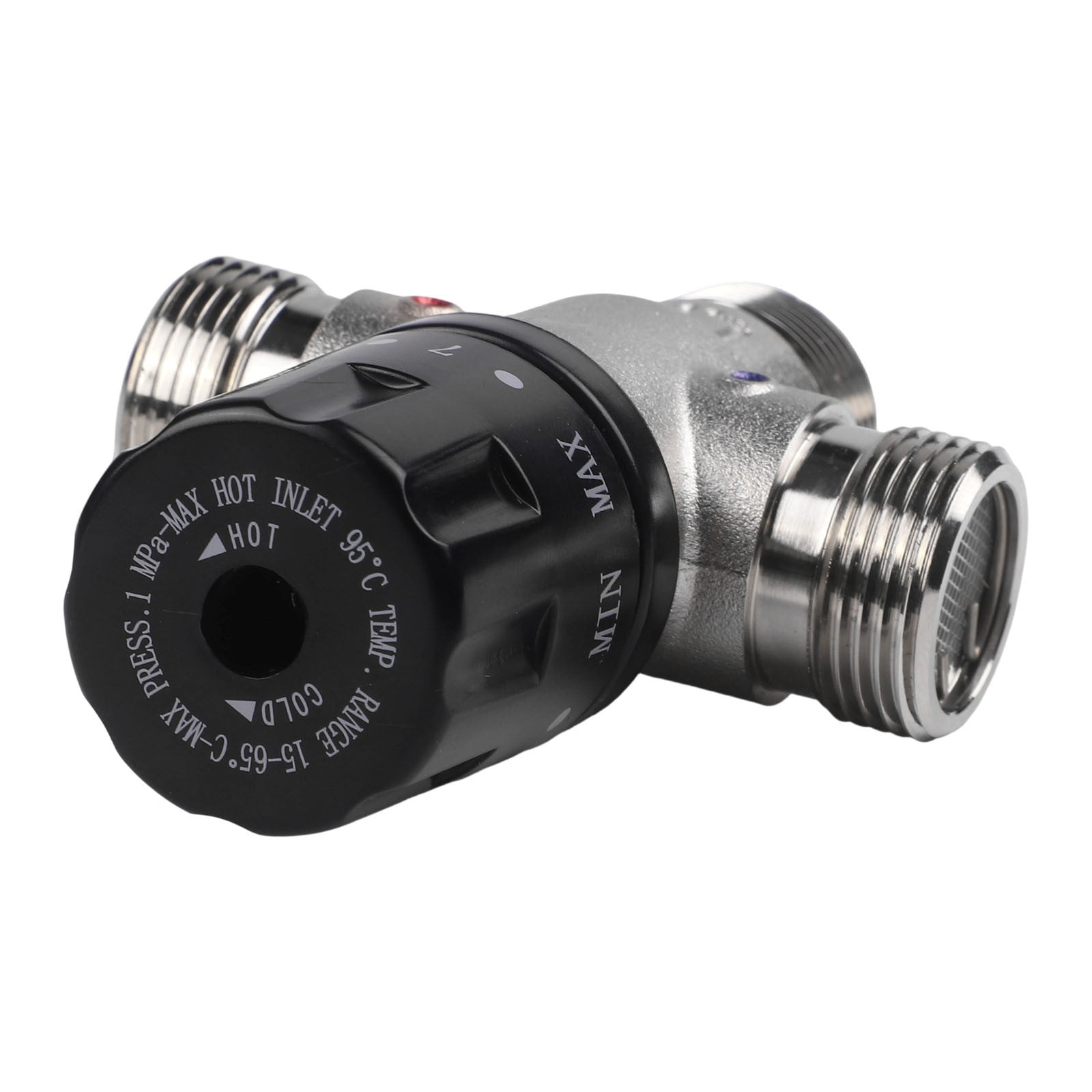 Accurate Water Temperature Control DN20 Solar Heater Thermostatic ...