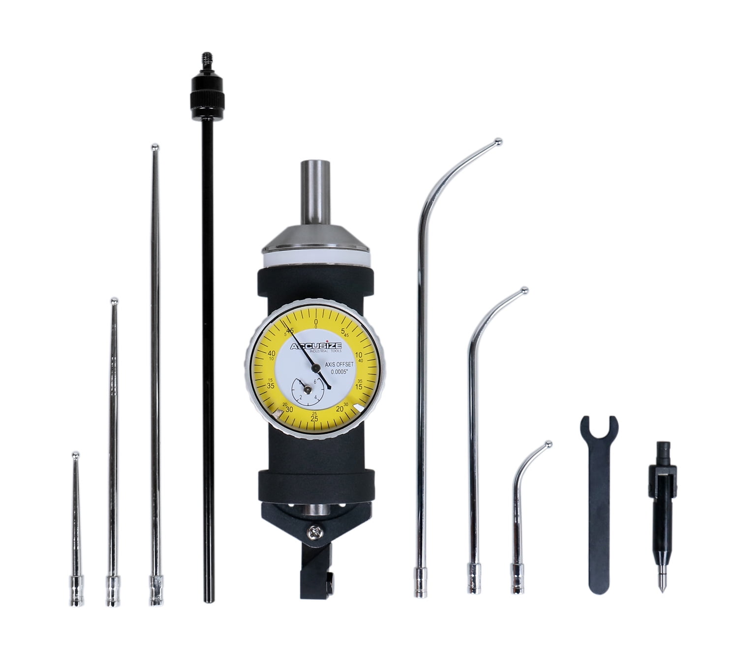 Accusize 0-0.15 in x .0005 in, Coaxial Centering Indicator, JD21-0003 ...