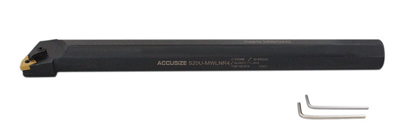 Accusize 1-1/4'' x 14'' Oal Right Hand S-Mwln Heavy-Duty Boring Bars ...