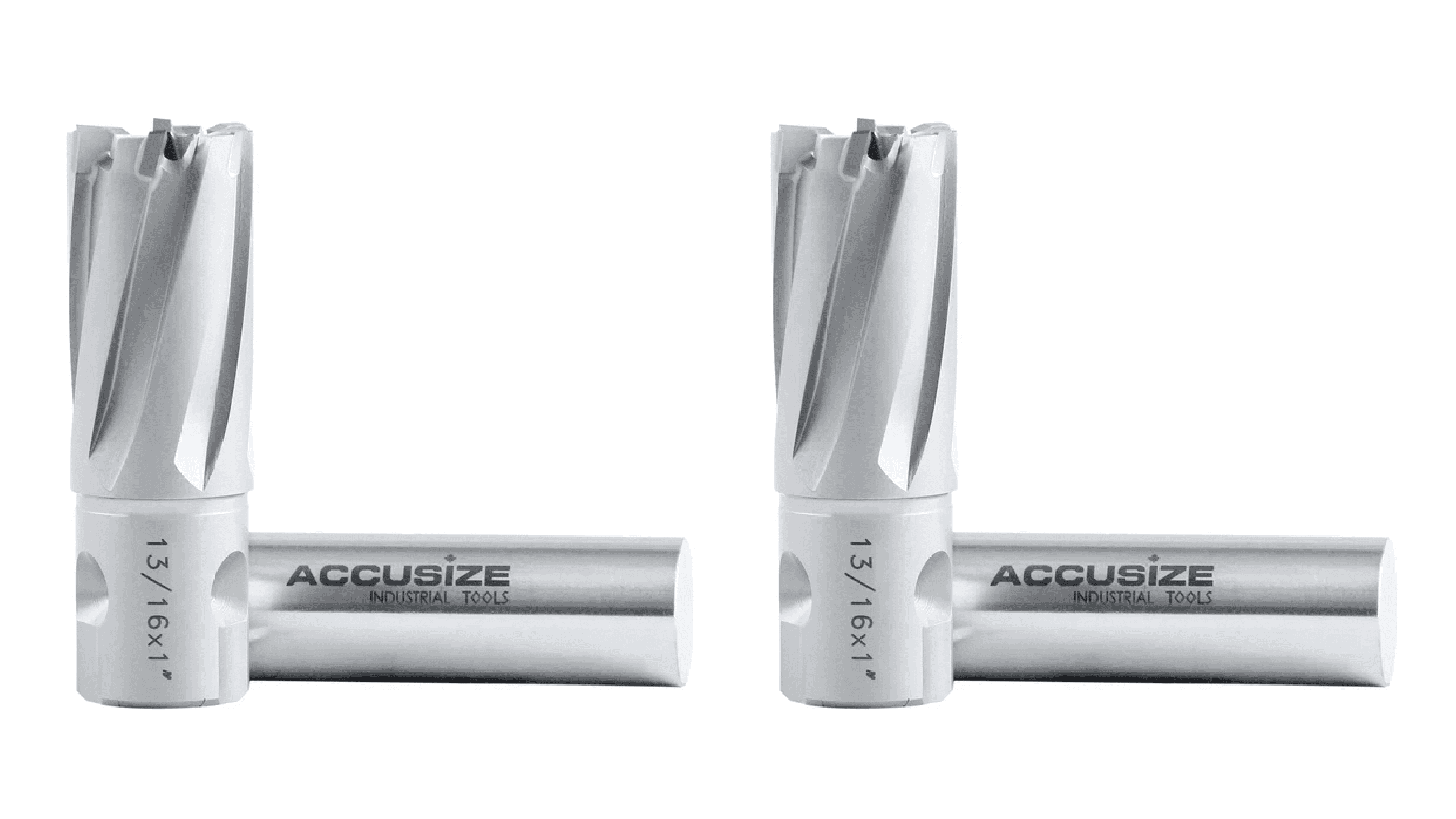 Accusize 13/16'' by 1'' Cutting Depth Carbide Tipped Annular Cutter ...