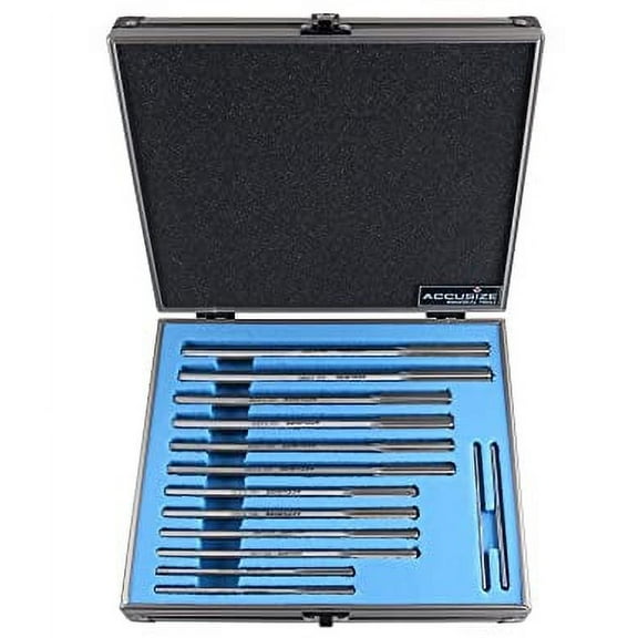 6 Pcs, 19/64" Hss Black Oxide Jobber Length Drill Bit, Qualtech, Dwdn19 ...