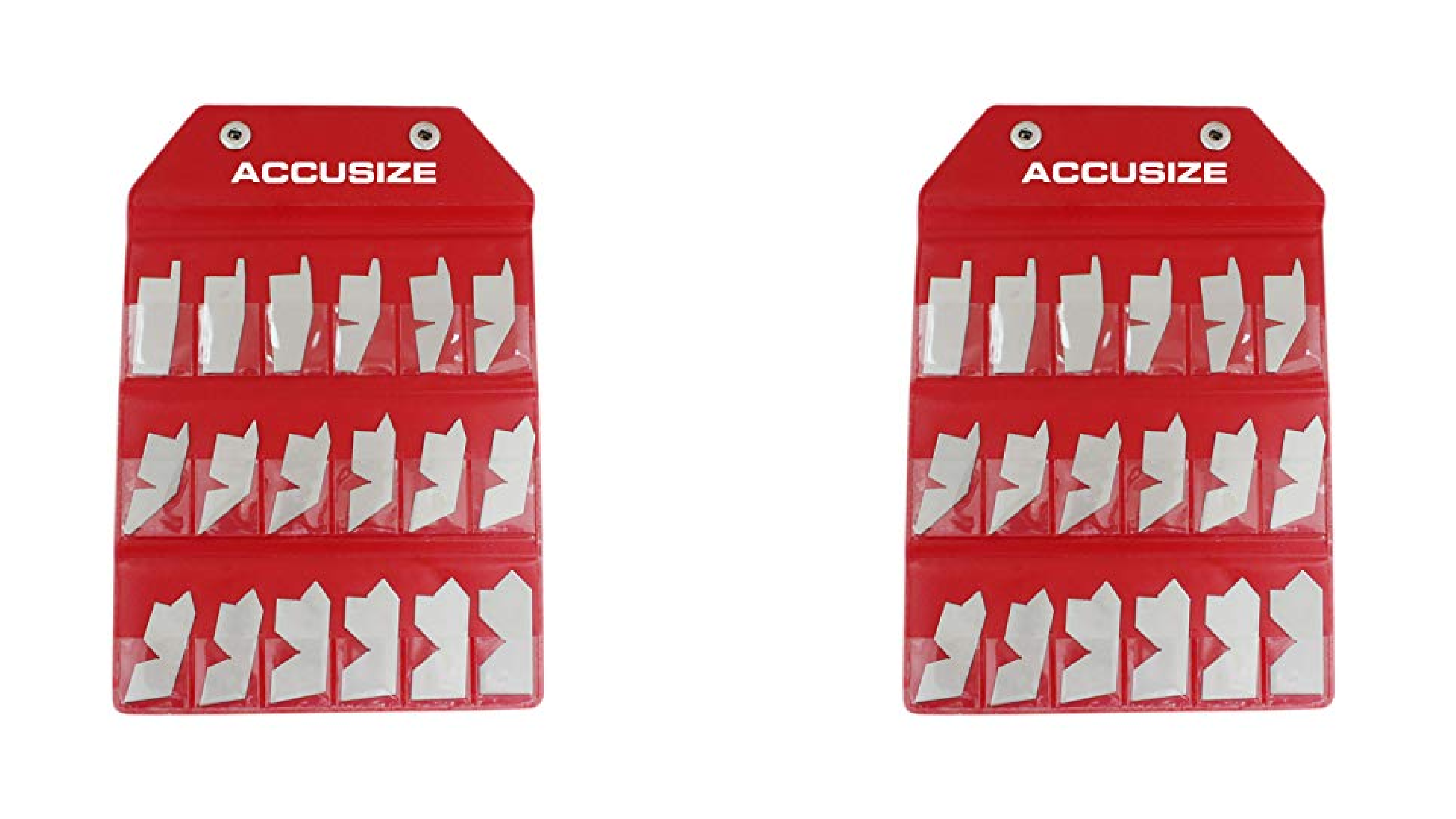 Accusize 18 Pc Angle Gauge Set, EG02-5050x2 - Walmart.com
