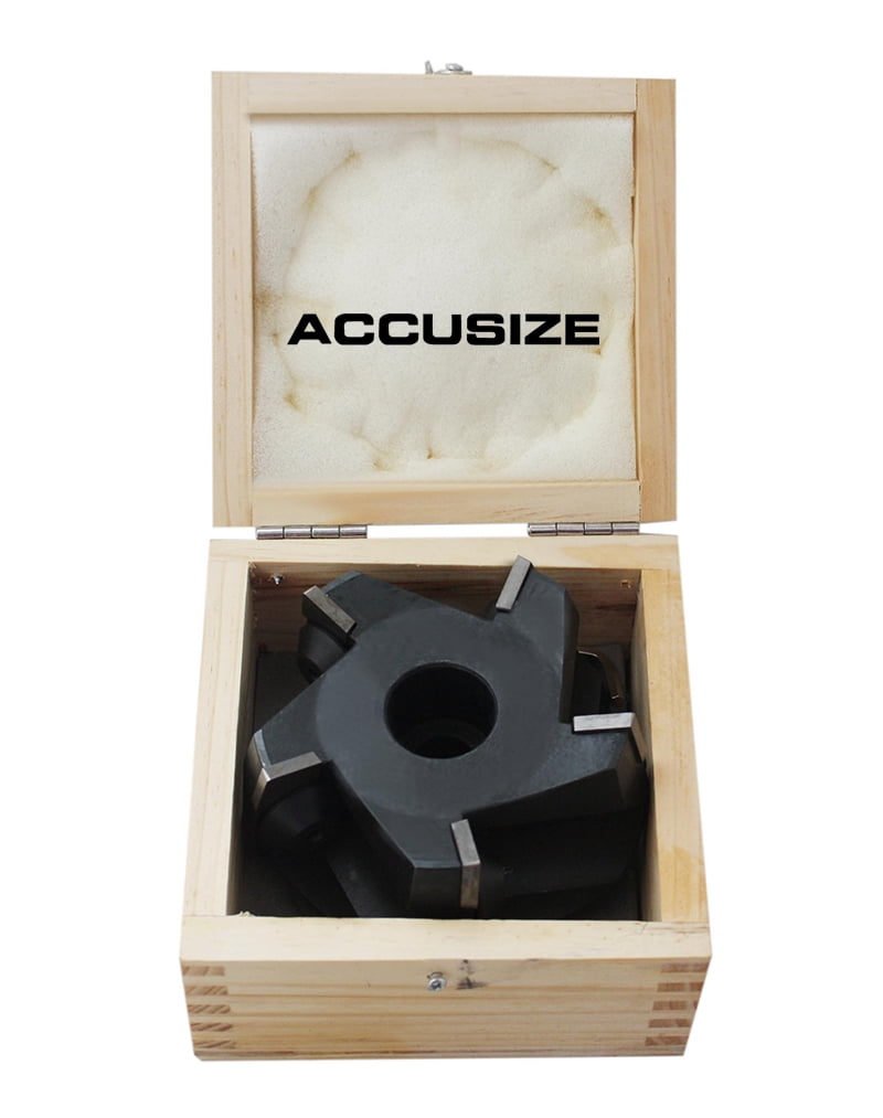 Accusize 3'' Dia Indexable Face Milling Cutter 75 Degree, Positive Rake ...