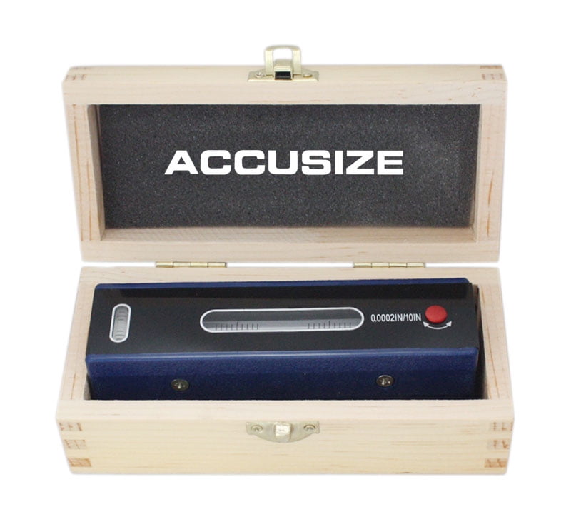 Accusize 6 inch Master Precision Level in Fitted Box, Accuracy 0.0002 ...