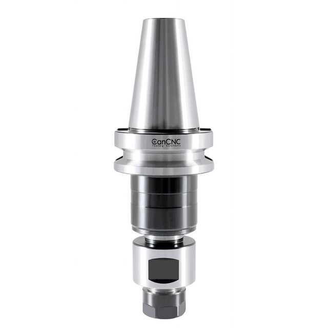 Accusize BT40 to ER16 Premium Floating Tap Collet Chuck, M16 x 2 Rear ...