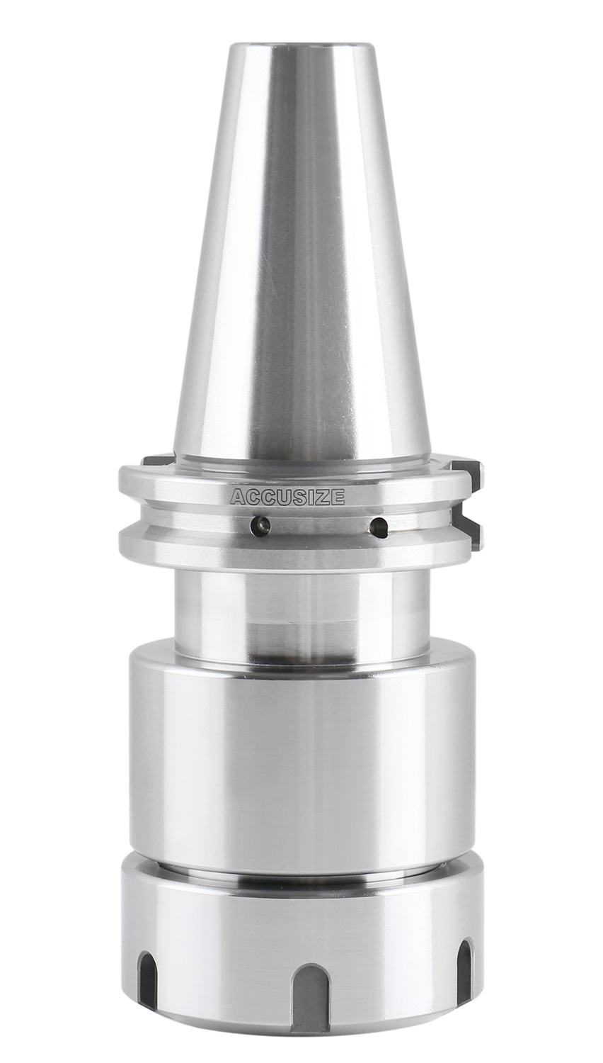 Accusize Cat40 V-Flange Collet Chuck for Er40 Collets, Draw Bar Thread ...