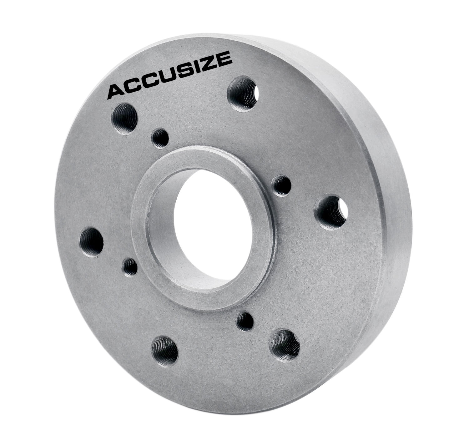 Accusize D1-6 Spindle Taper Fully Machined Lathe Chuck Back Plate for ...