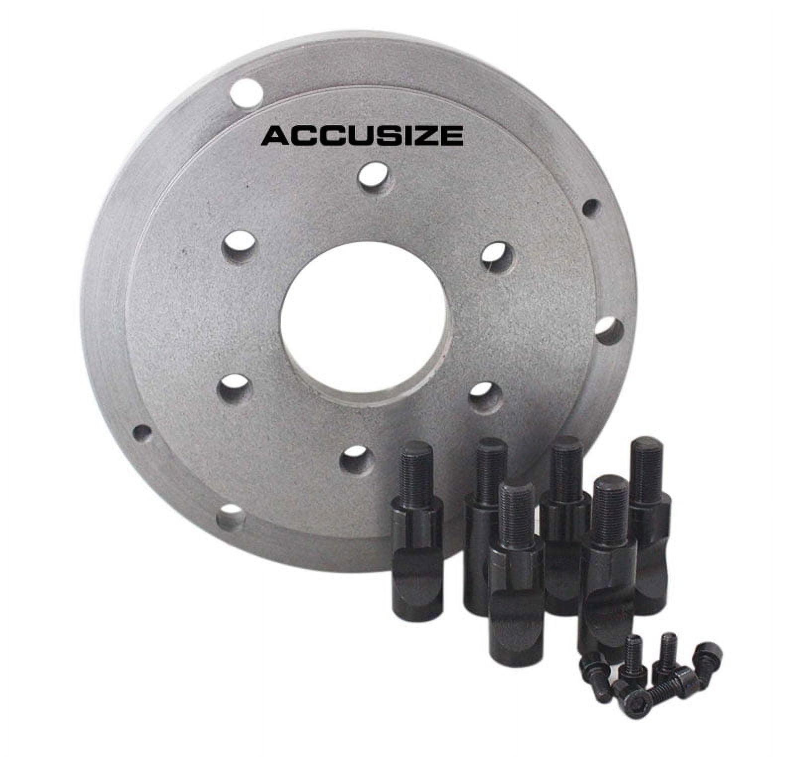 Accusize D1 Type Adaptor for Most 3 Jaw Lathe Chucks, Spindle Taper D1 ...