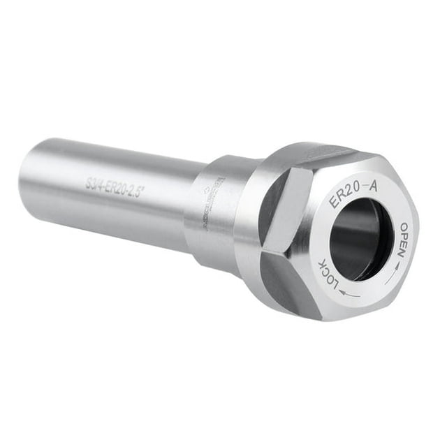 Accusize ER20 Collet Chuck Extension Rod, 2.50 in. Shank Length, 3/4 in ...