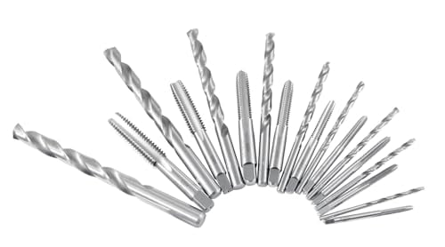 Accusize Industrial Tools 18 Pc H S S Tap And Drill Set U N C 0001