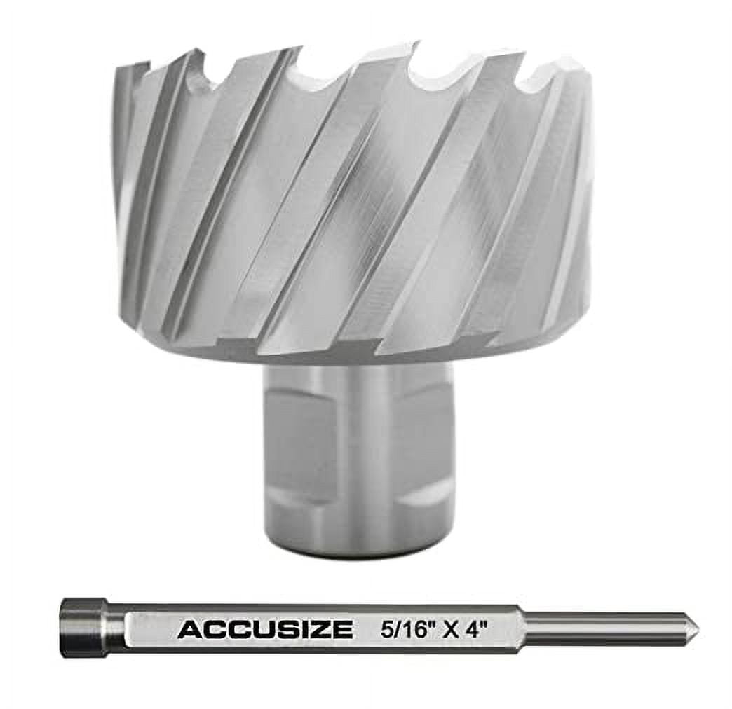 Accusize Industrial Tools 2-7/8" Cutting Dia x 1''"Cutting Depth H.S.S ...