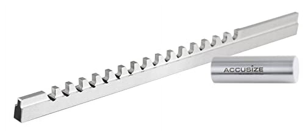 Accusize Industrial Tools 3/32 inch, Style B High Speed Steel Keyway ...