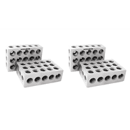 WEN 25 x 50 x 75 mm Steel-Hardened Metric Precision 123 Blocks, Two ...